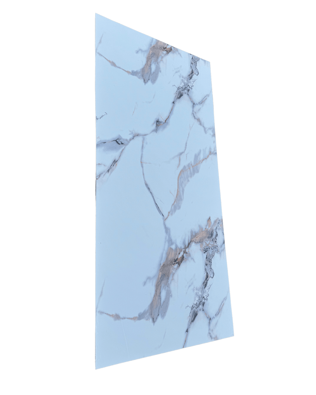 PVC marmeren wandpanelen - Calacatta wit - 260x122cm – Combimeubels