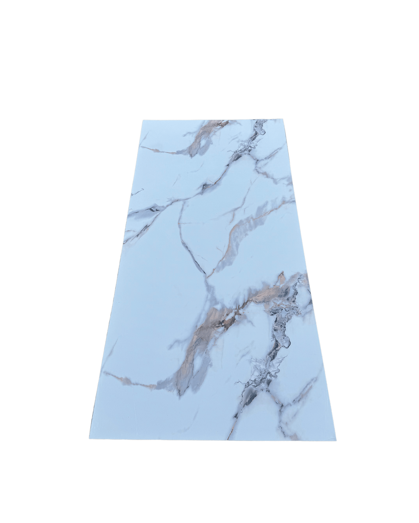 PVC marmeren wandpanelen - Calacatta wit - 260x122cm – Combimeubels